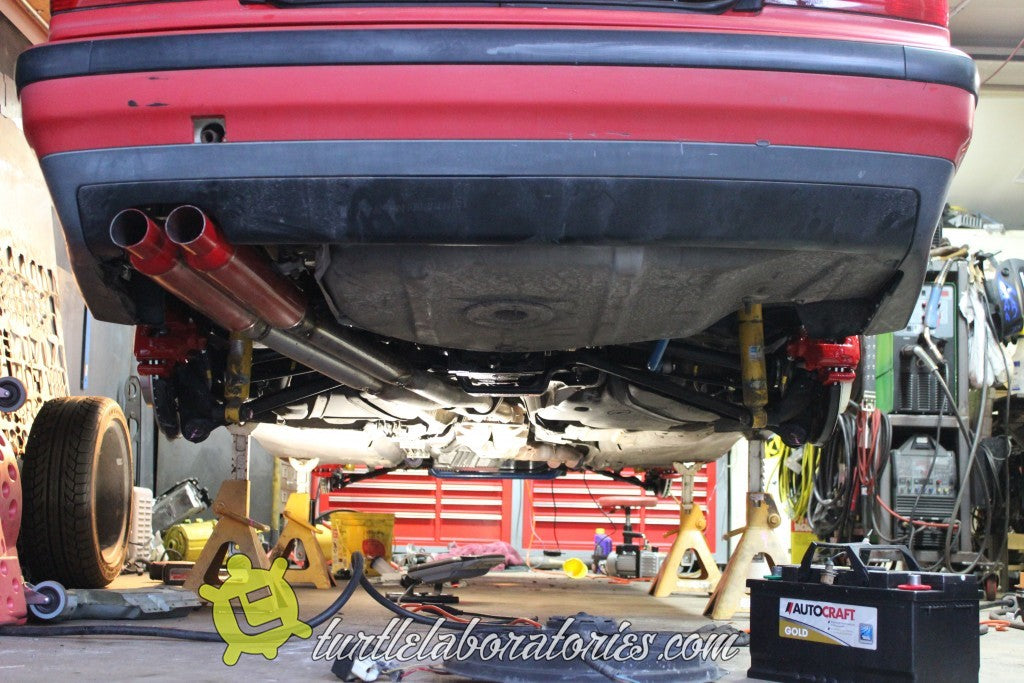 1993 BMW E36 Street and Track Build - Exhaust – Turtle Laboratories