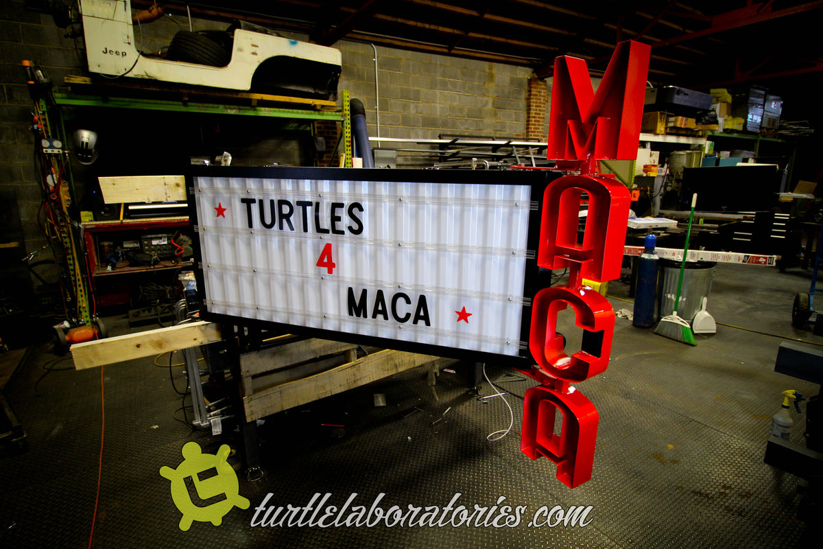 MACA Sign – Turtle Laboratories