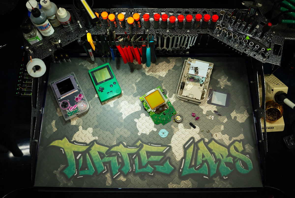 Field Bench Flair - Vinyl Workspace Wrap – Turtle Laboratories