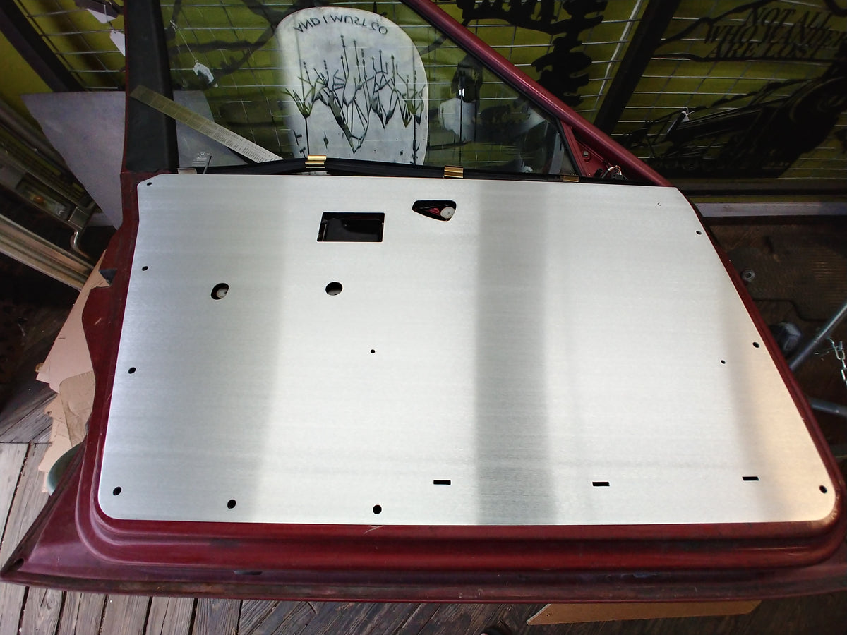 BMW E30 Sedan Aluminum Door Panel Delete Cards – Turtle Laboratories