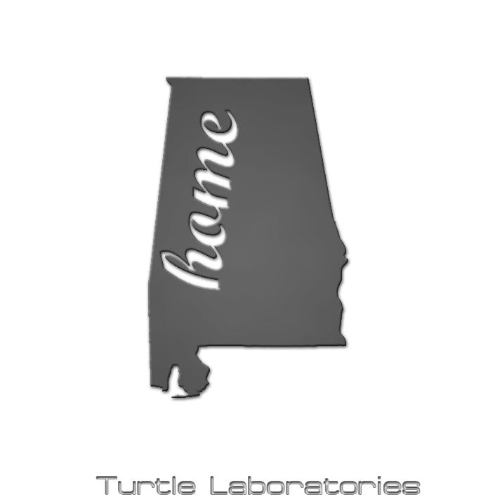 Alabama State Home Sign – Turtle Laboratories