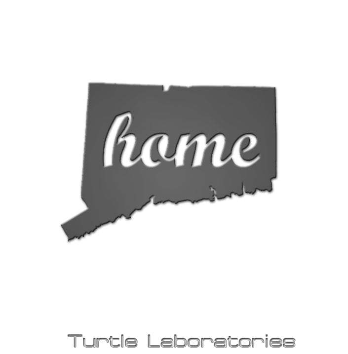Connecticut State Home Sign – Turtle Laboratories