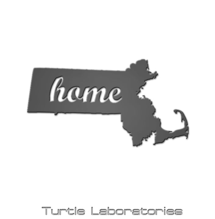 Massachusetts State Home Sign – Turtle Laboratories