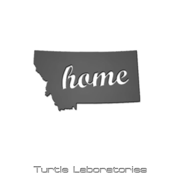 Montana State Home Sign – Turtle Laboratories