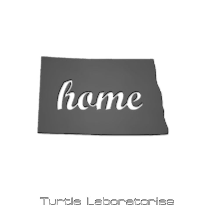 North Dakota State Home Sign – Turtle Laboratories