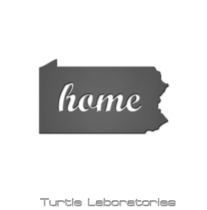Pennsylvania State Home Sign – Turtle Laboratories