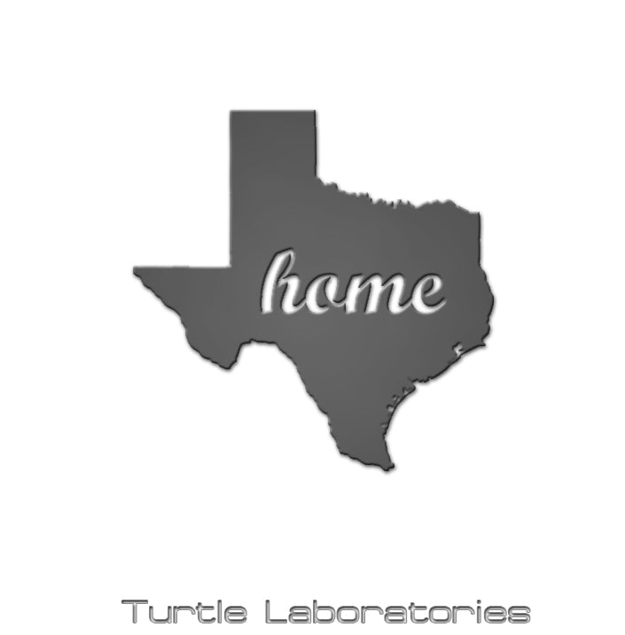 Texas State Home Sign – Turtle Laboratories