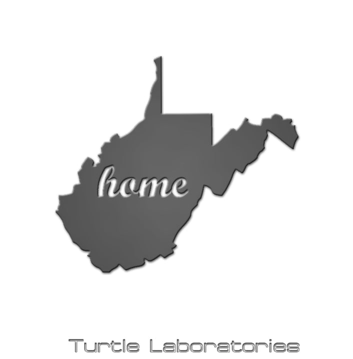 West Virginia State Home Sign – Turtle Laboratories