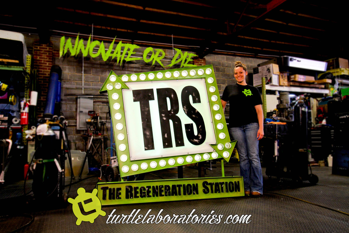 The Regeneration Station Sign – Turtle Laboratories
