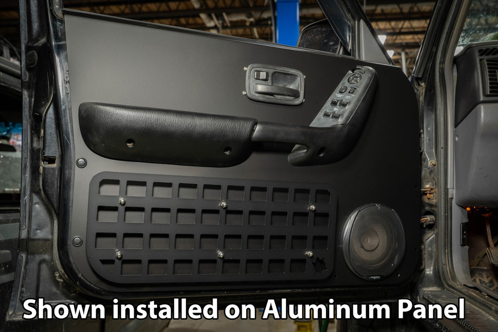 Aluminum Door Panels Fits 4 Door 97 01 Jeep Cherokee XJ Uses Factor Turtle Laboratories