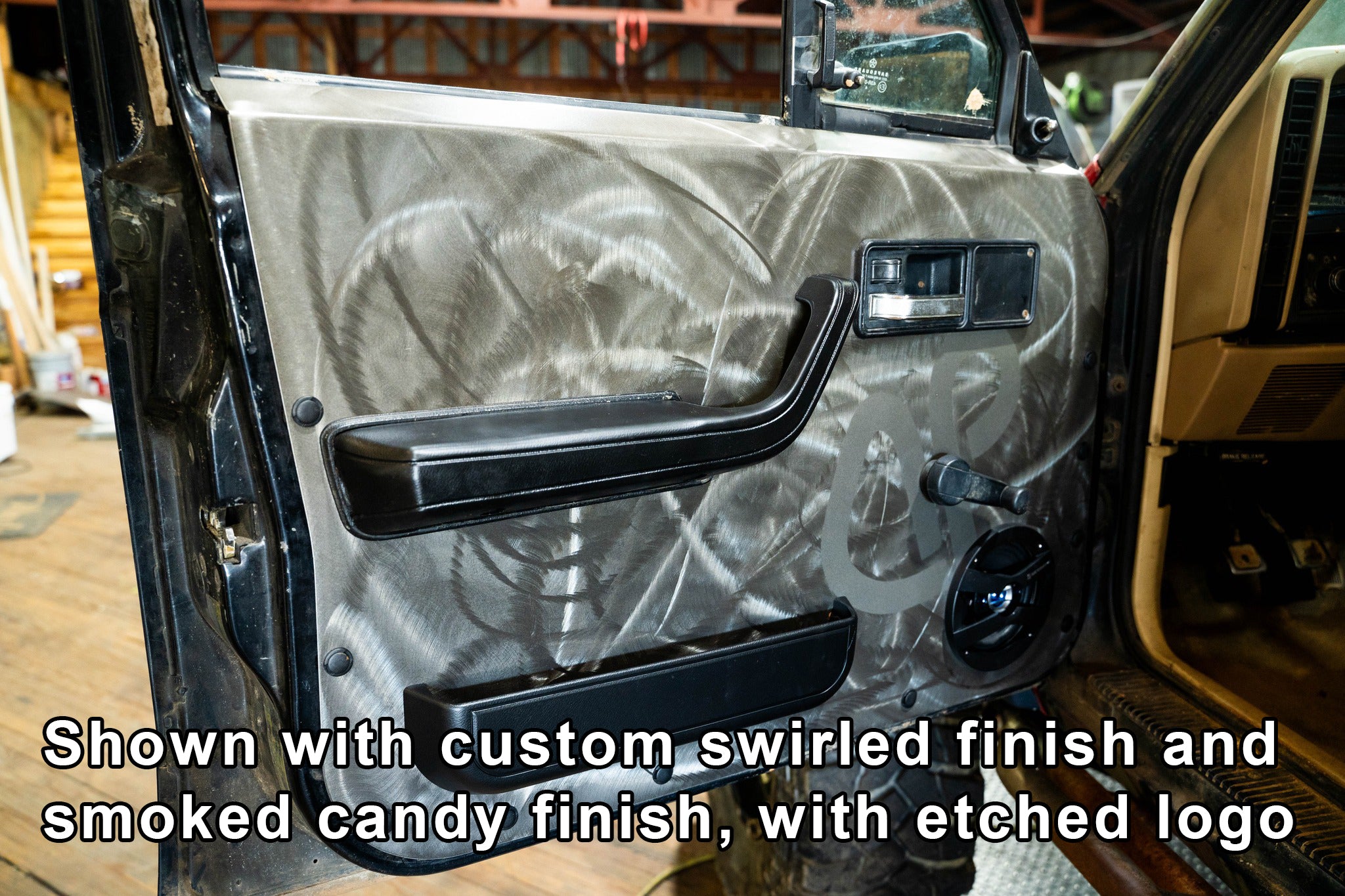 Aluminum Door Panels Fits: 84-96 Jeep Cherokee XJ - FRONT DOORS ONLY ...