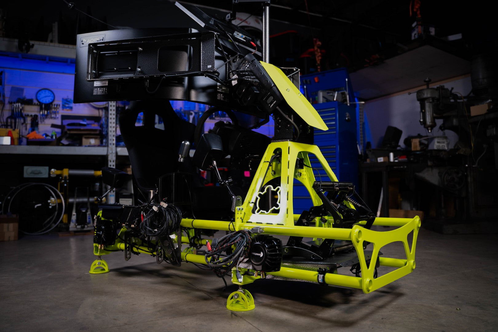 SR1-mkii Racing Simulator Chassis – Turtle Laboratories