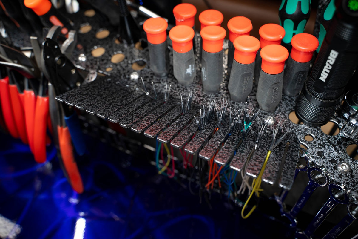 Field Bench Attachment - Jumper Wire Hanger – Turtle Laboratories