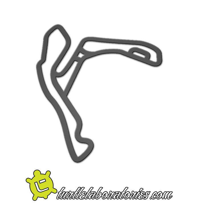 Atlanta Motorsports Park Full Course Kart Track Race Track Sculpture – Turtle Laboratories