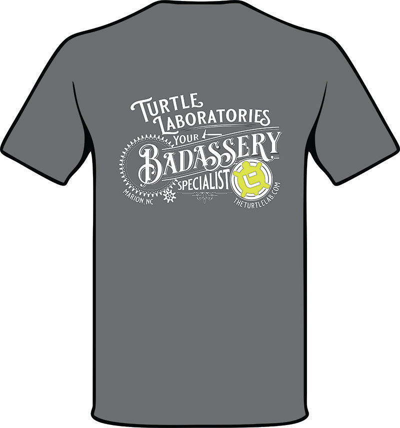 BADASSERY Turtle Labs T-Shirt – Turtle Laboratories