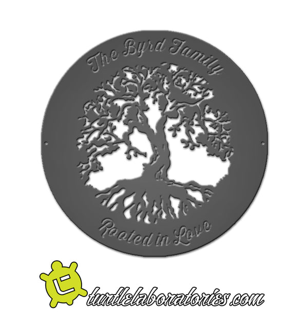 Custom Tree of Life Rooted in Love Sign – Turtle Laboratories
