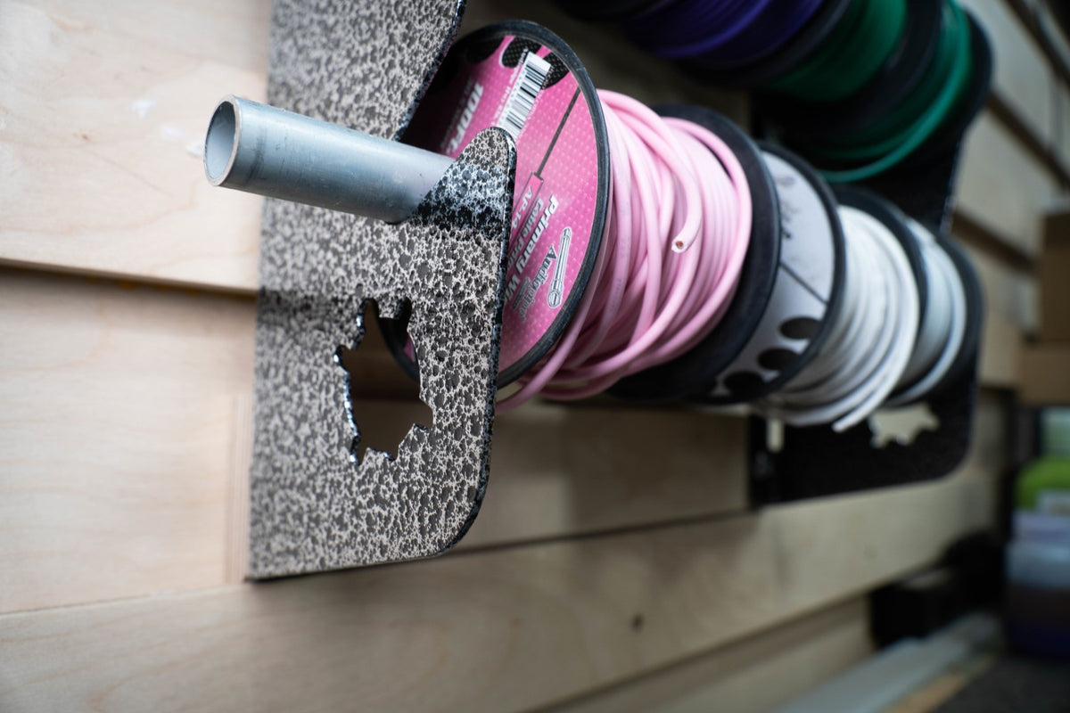 5" Spool Cable and Wire Hanger Organizer – Turtle Laboratories