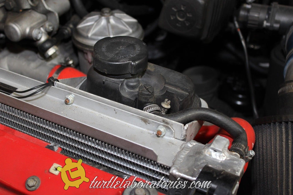 BMW E36 Coolant Reservoir Bracket STEEL - For Fan Delete Mod (FDM) – Turtle Laboratories
