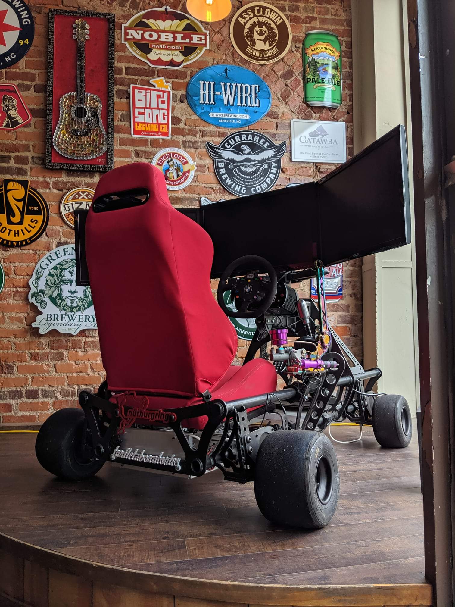 Go Kart Wheel Brackets For Racing Simulator – Turtle Laboratories