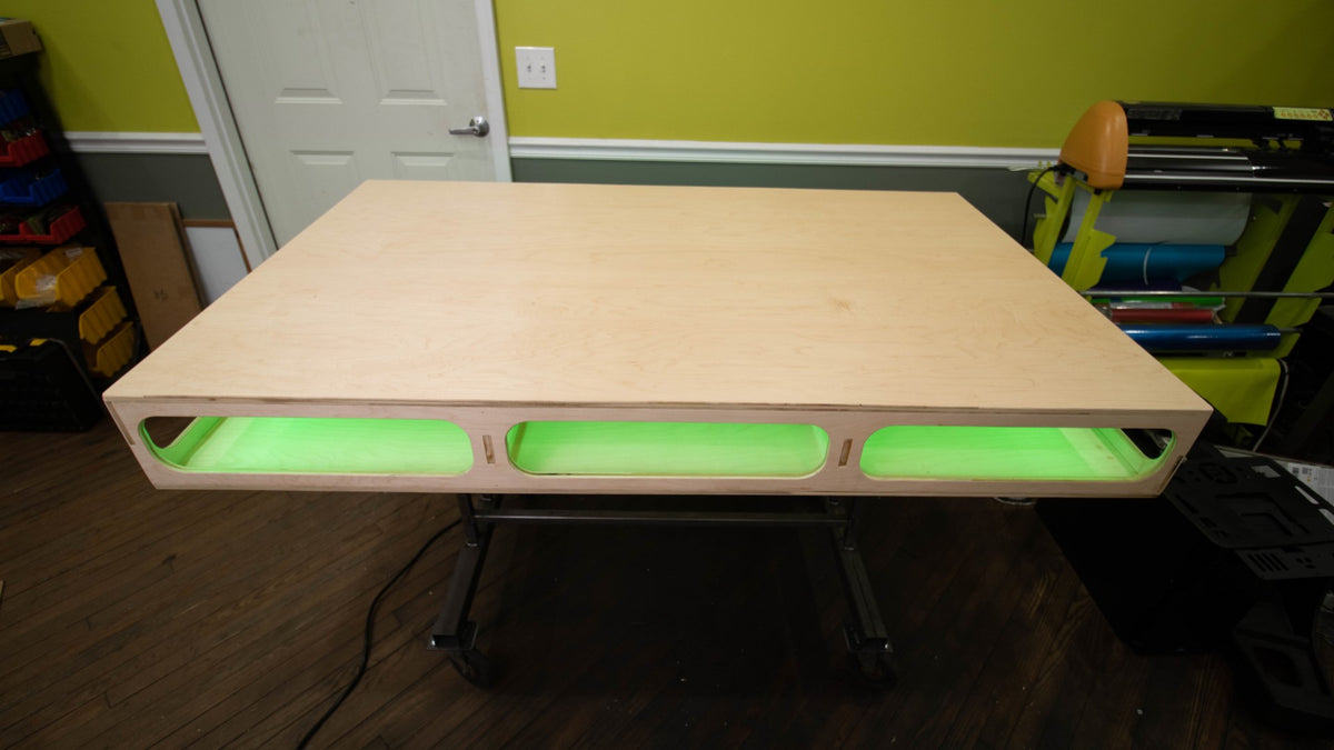 Torsion Table Top DXF Files 3' x 5' x 6" – Turtle Laboratories