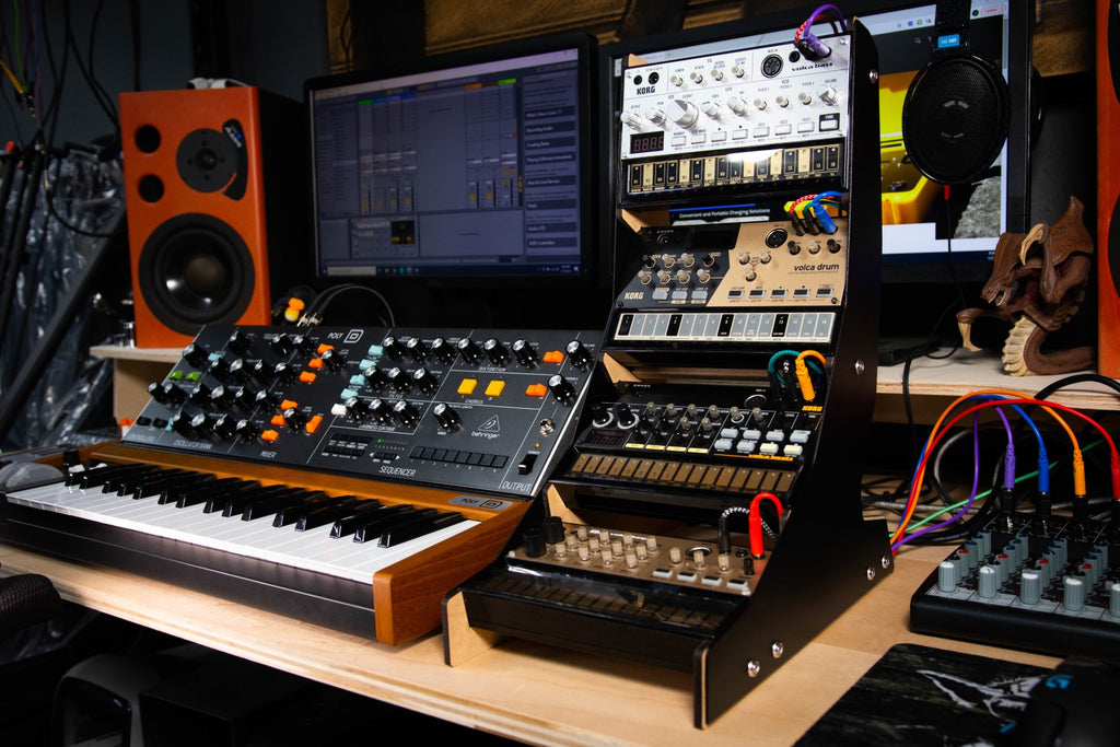 Korg Volca Synthesizer Rack Stand – Turtle Laboratories