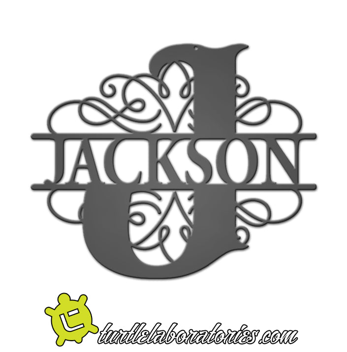 Monogram Split Letter - J – Turtle Laboratories
