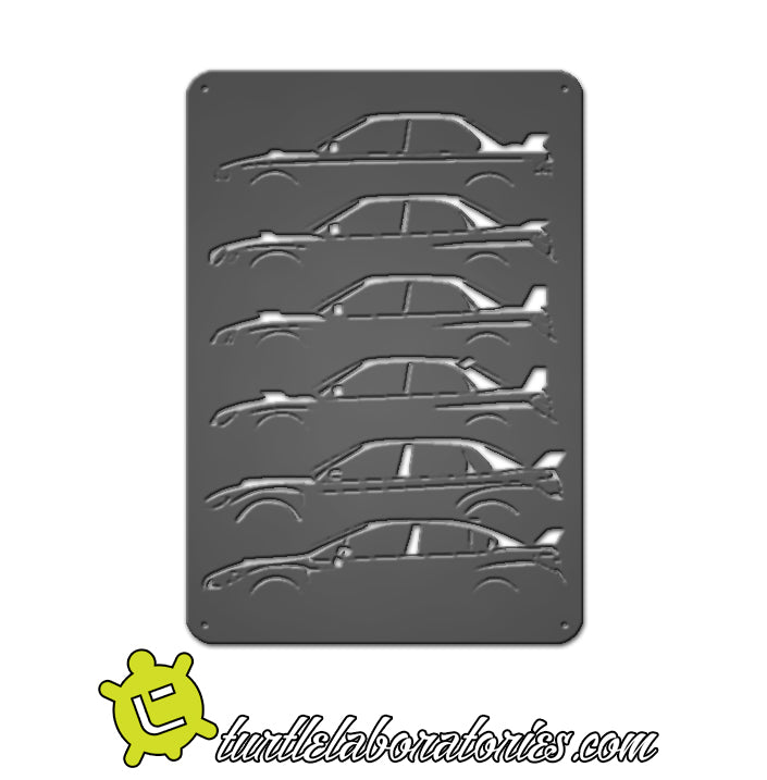 Subaru STI History – Turtle Laboratories