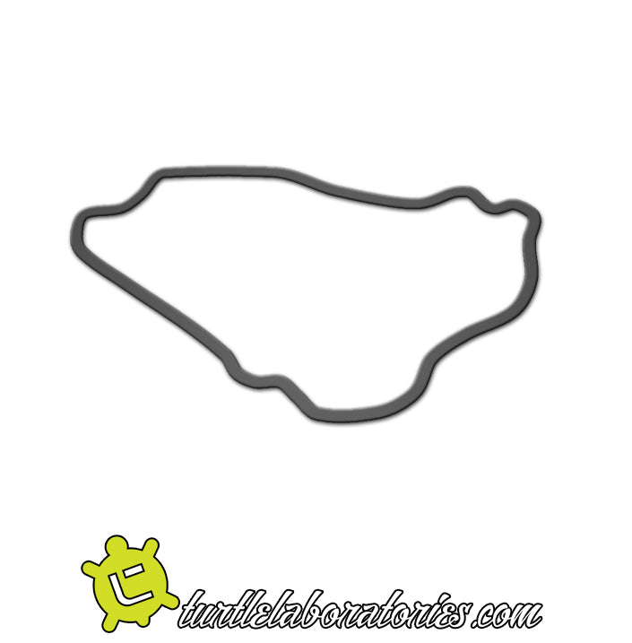 Virginia International Race Way Patriot Course V2 Race Track Sculpture ...